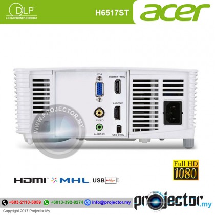 Acer H6517ST Short Throw Projector
