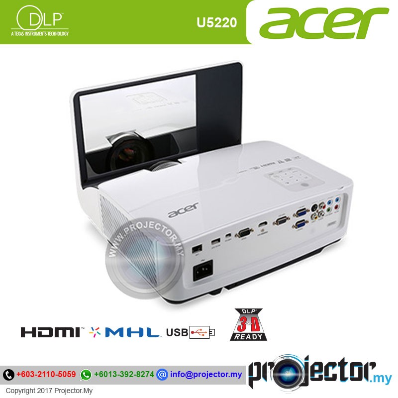 Acer U5220 Ultra Short Throw Projector