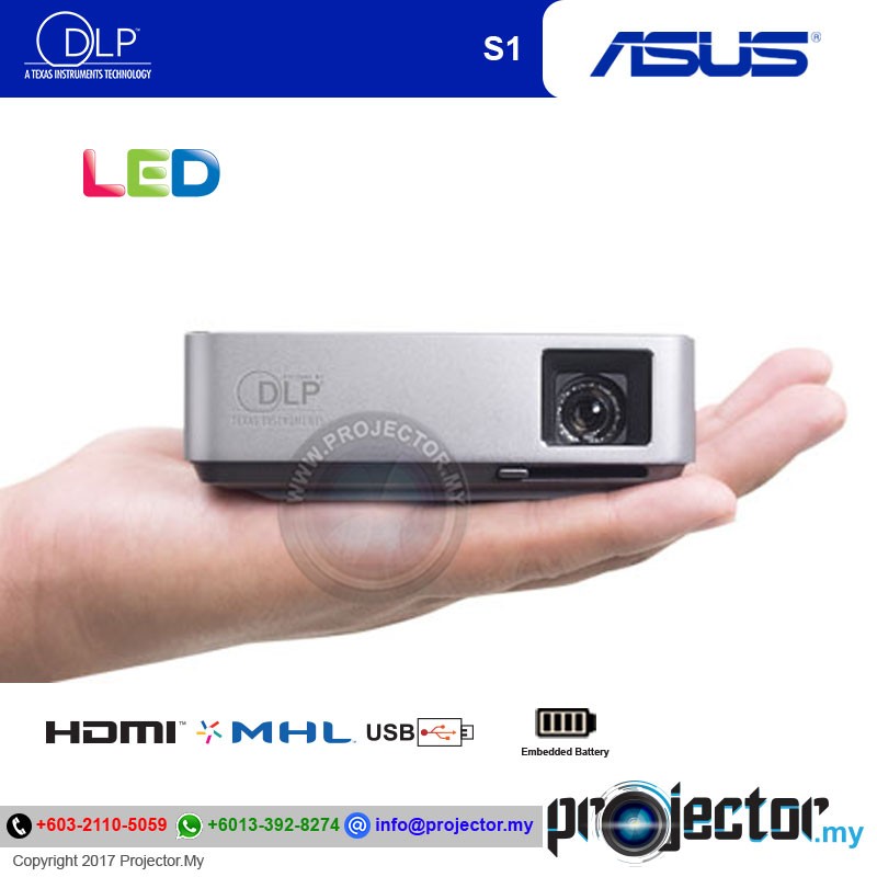Asus S1 LED Pocket Projector