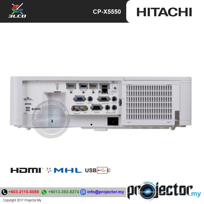 Hitachi CP-X5550 XGA Projector