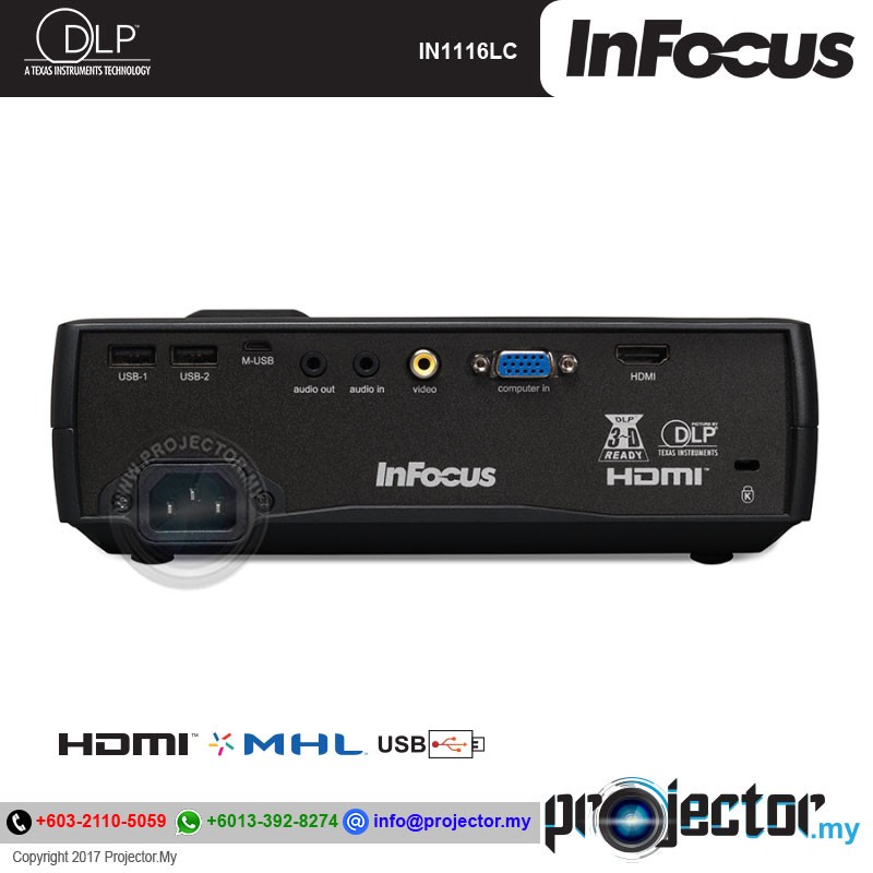 Infocus IN1116LC WXGA Projector