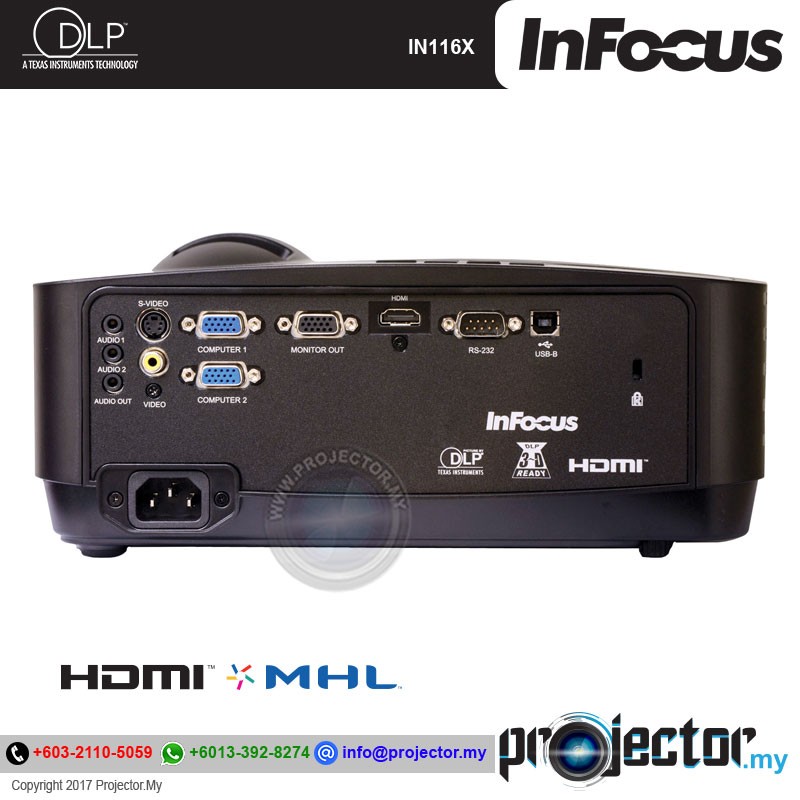 Infocus IN116X WXGA Projector