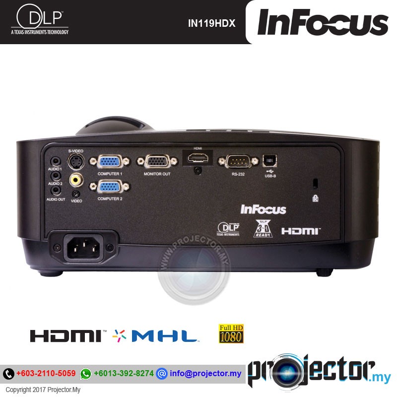 Infocus IN119HDX 3200 Lumens Full HD Projector