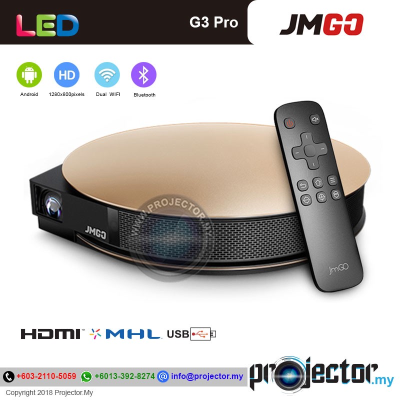 JmGO G3 Pro Portable LED Projector