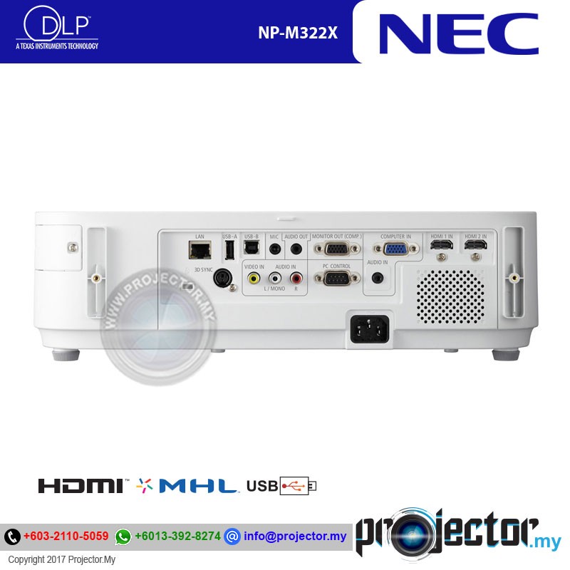 NEC NP-M322X XGA Rojector