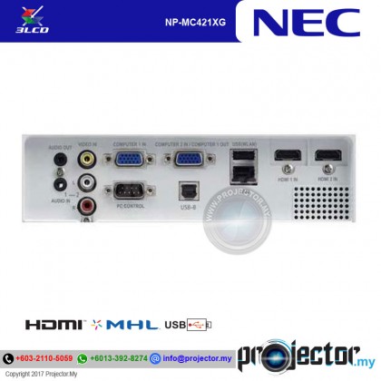 NEC NP-MC421XG 4200 LUMENS XGA PROJECTOR