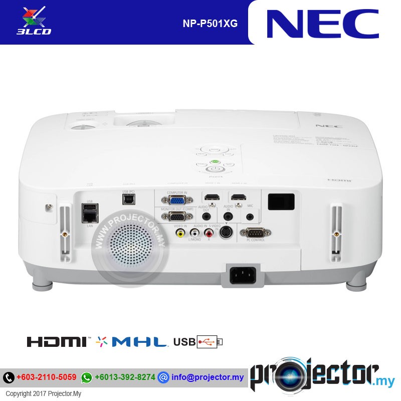 NEC NP-P501XG XGA 5000 Lumens Projector
