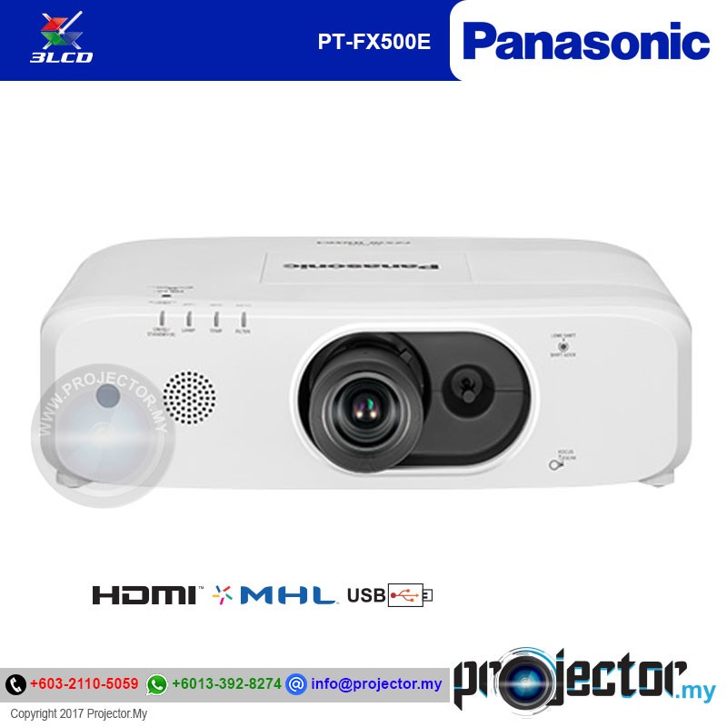 PANASONIC PT-FX500E XGA 5000 LUMENS INSTALLATION PROJECTOR