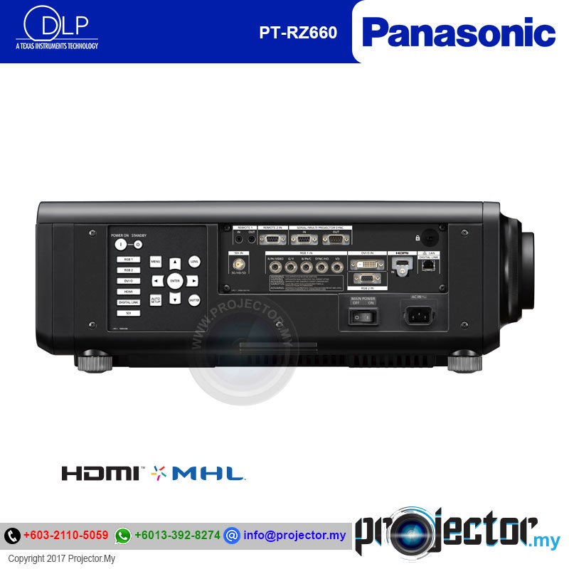 Panasonic PT-RZ660 Installation Projector