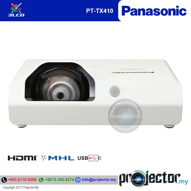 Panasonic PT-TX410 XGA 3800 Lumens Projector