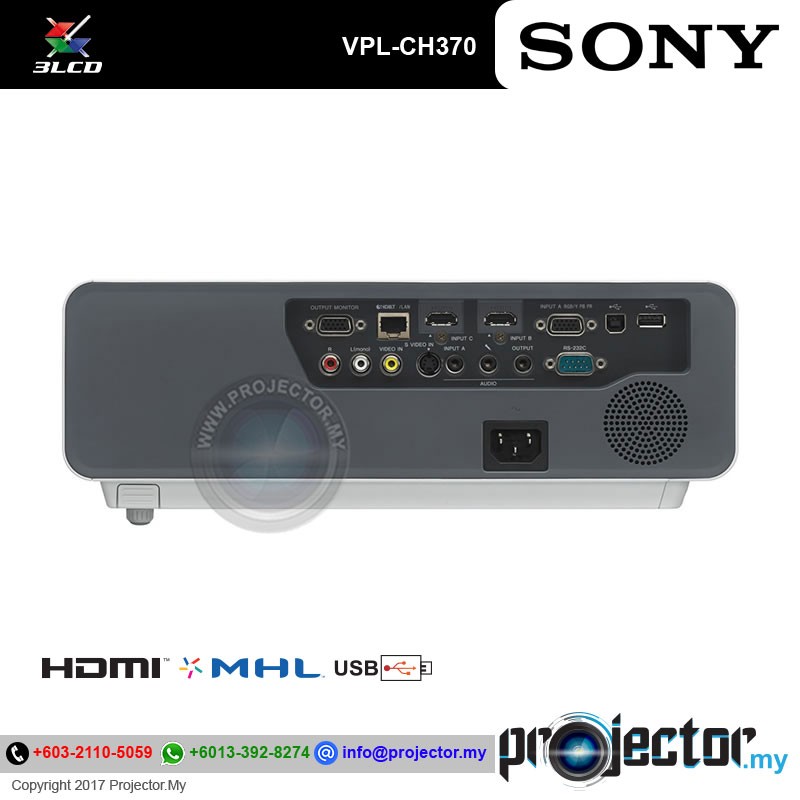 Sony VPL-CH370 WUXGA Projector