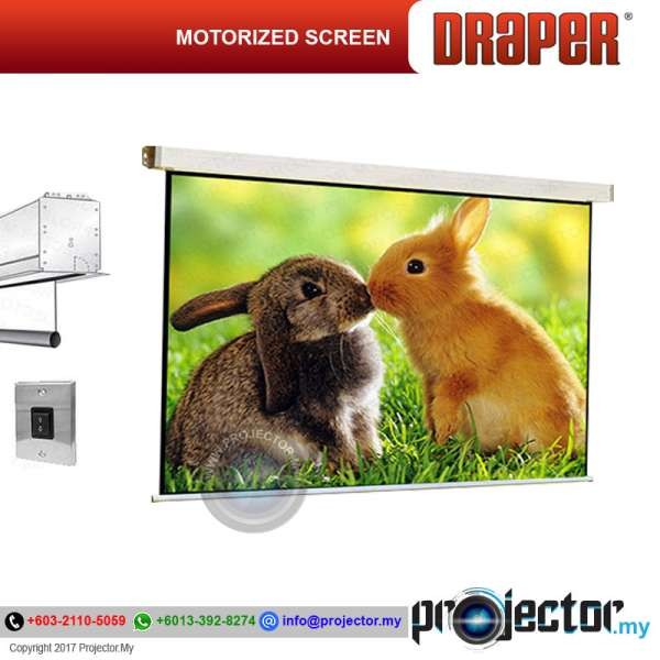 Draper Salara AV Format Motorized Screen WSL 7’ X 7’