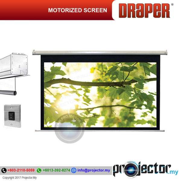 Draper Targa Motorized Screen 10’ X 10’