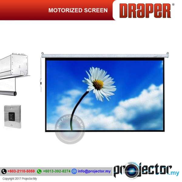 Draper Targa Motorized Screen 9’ x 12’