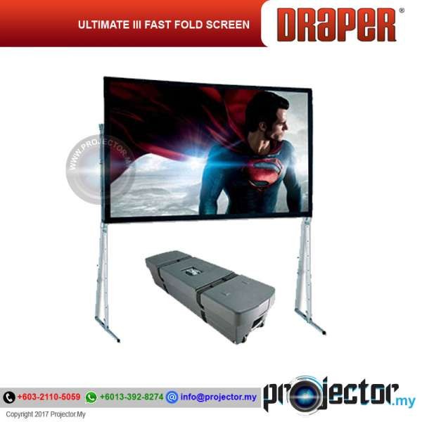 Draper Ultimate Iii Folding Screen 4:3 NTSC Format