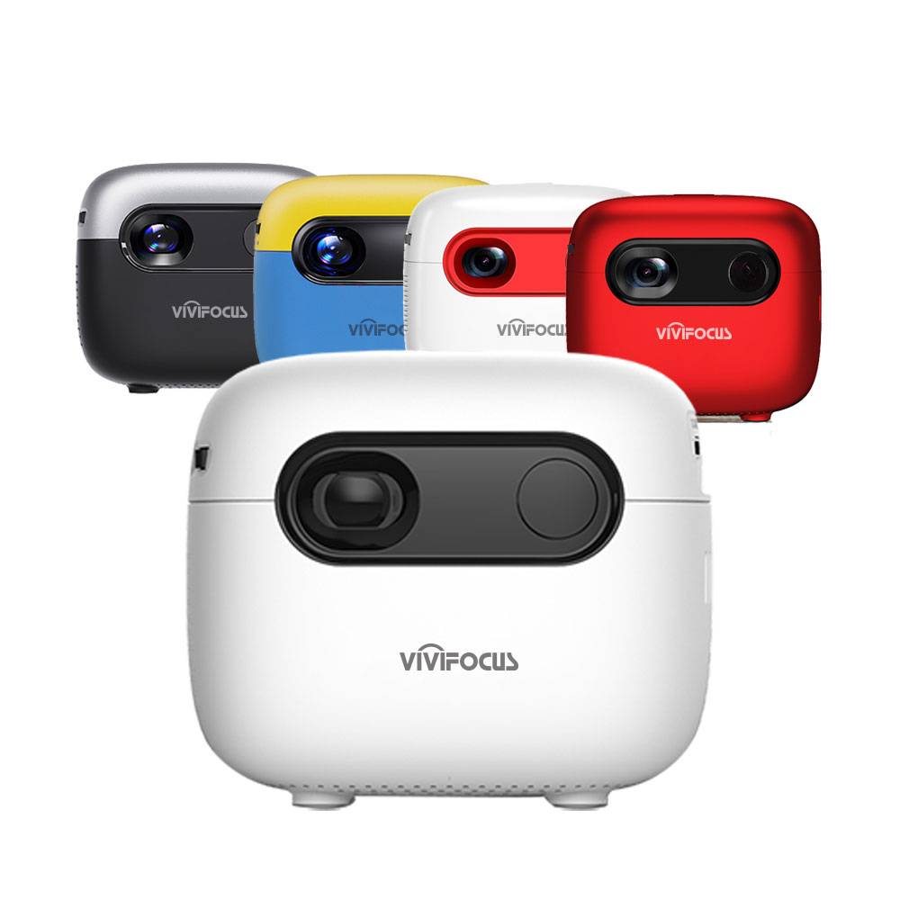 ViviFocus VS7-4G Mini Portable Android 4G Smart Pico Projector (With ...