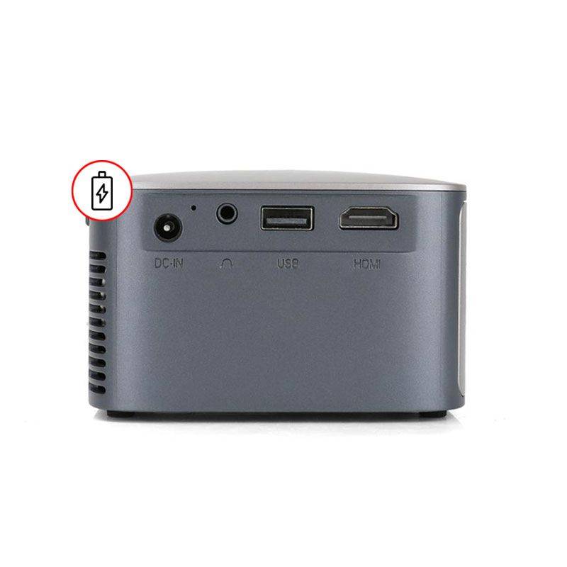 PicoBeam Ultra Portable Mini Projector With Built In Battery