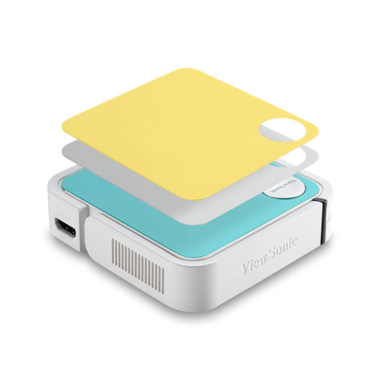 ViewSonic M1 Mini WVGA 50 Lumens DLP Pocket Portable Projector M1 mini ...