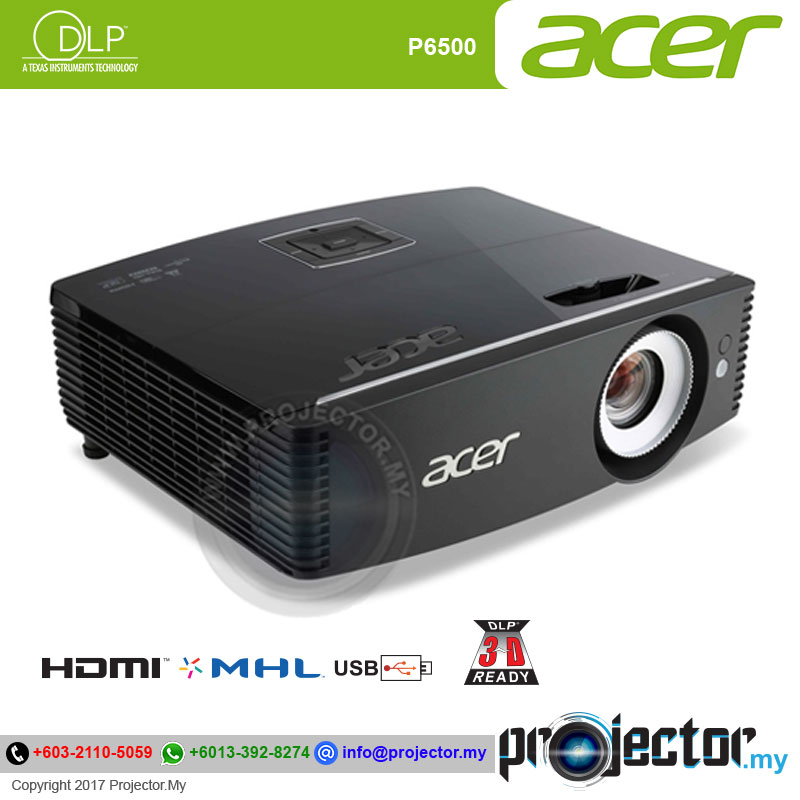 Acer P6500 Full HD 5000 Lumens Large Venue Projector