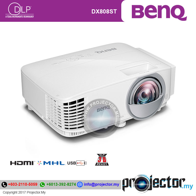 BenQ DX808ST XGA Short Throw Projector