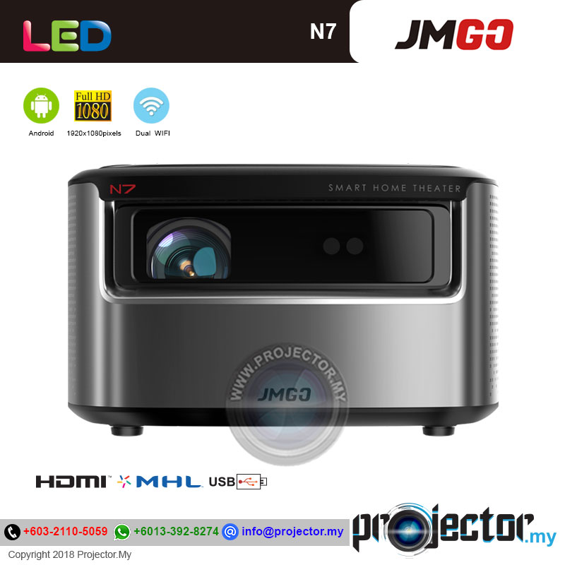 JmGO N7 Mini Portable LED Wireless/WIFI Android Projector