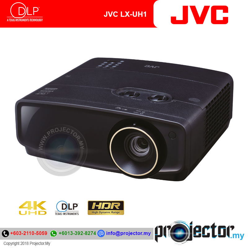 JVC LX-UH1 4K UHD/HDR Home Theater Projector