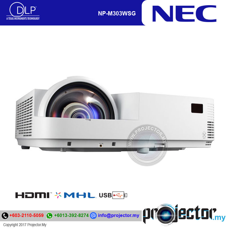 NEC NP-M303WSG Short Throw Projector