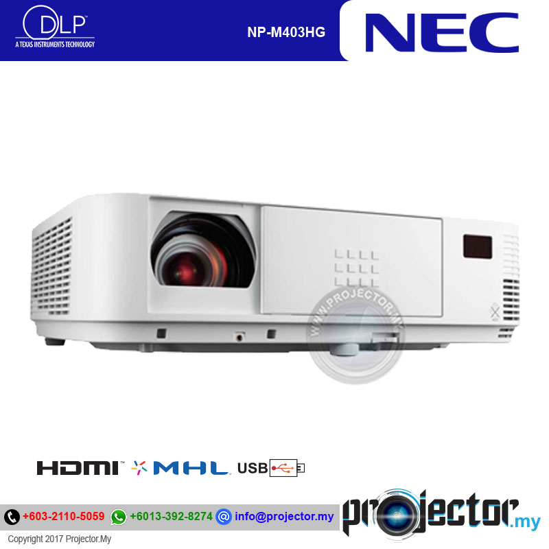 Nec NP-M403HG Projector