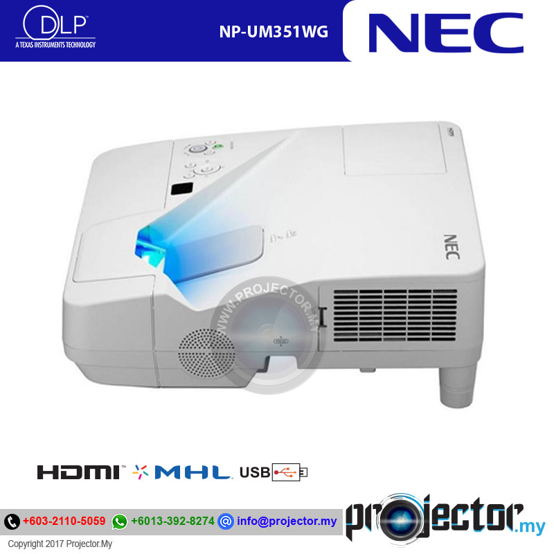 NEC NP-UM351WG ULTRA SHORT PROJECTOR