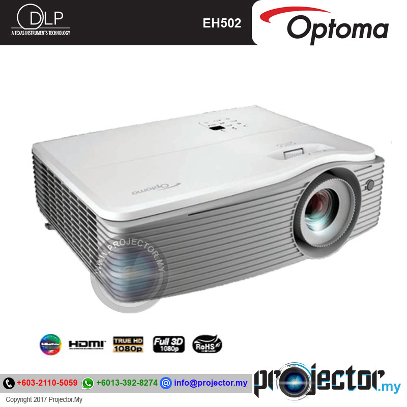 OPTOMA EH502 FULL HD 3D 5000 LUMENS PROJECTOR