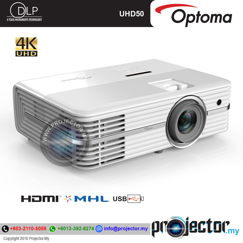 Optoma UHD50 4K Home Theater Projector