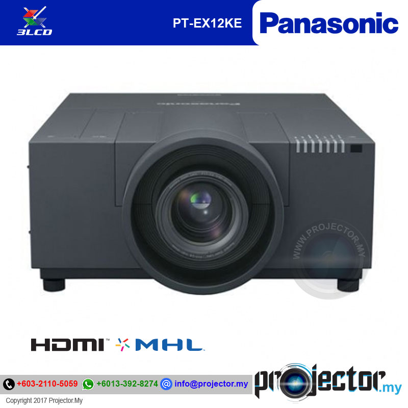 PANASONIC PT-EX12KE XGA 13000 LUMENS PROJECTOR (W/O) LENS