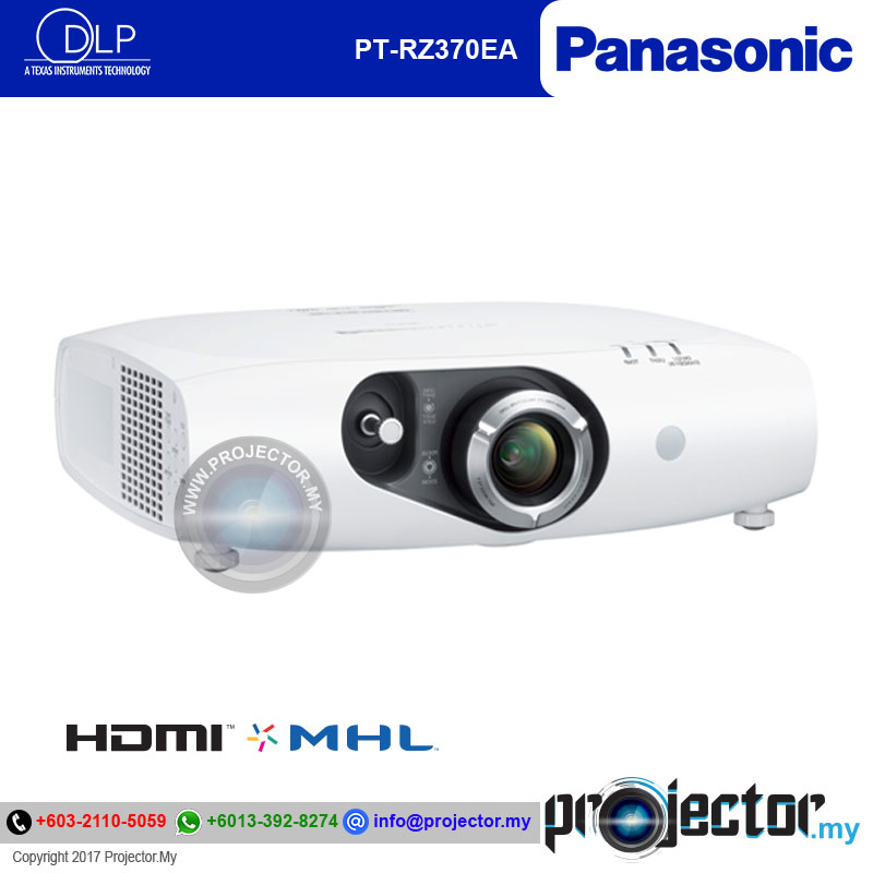 PANASONIC PT-RZ370EA FULL HD 3500 LUMENS LED LASER PROJECTOR
