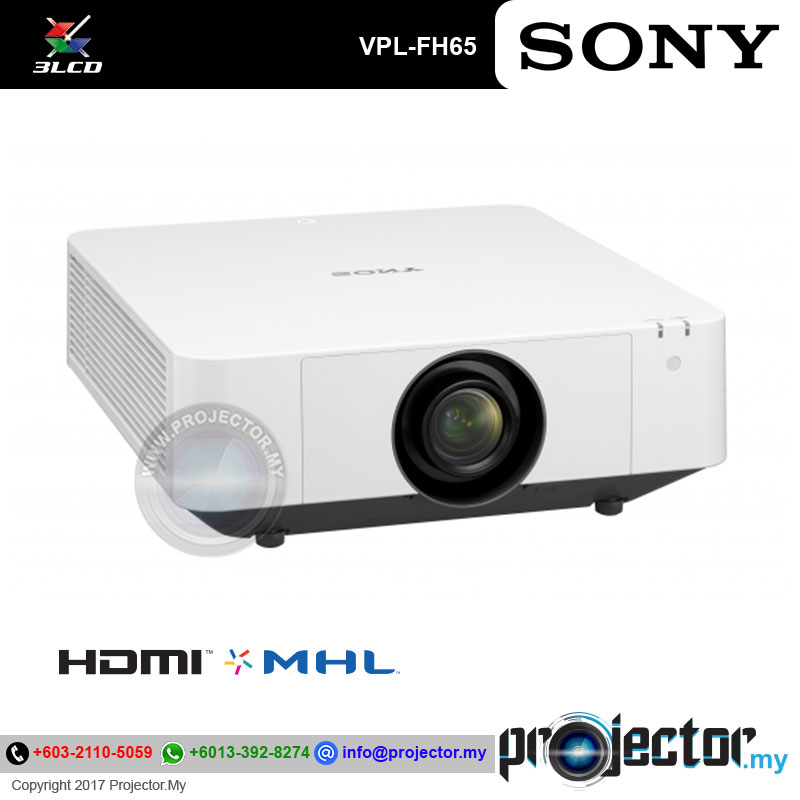 Sony VPL-FH65 WUXGA Installation Projector
