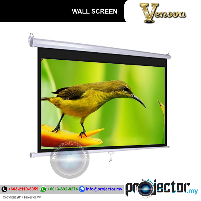 Venova Wall Screen 120" X 120" Matt White