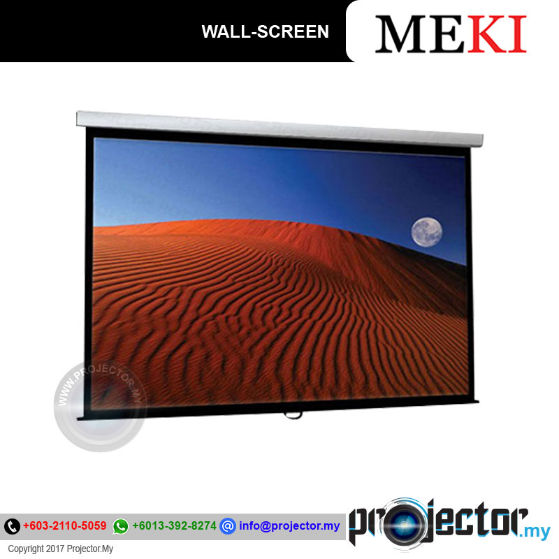 Meki EZ Wall Screen Matt White 70" X 70"