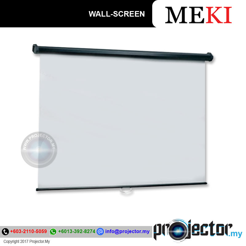 Meki EZ Wall Screen Matt White 96" X 96"