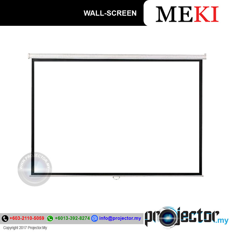 Meki EZ Wall Screen Matt White 84" X 84"