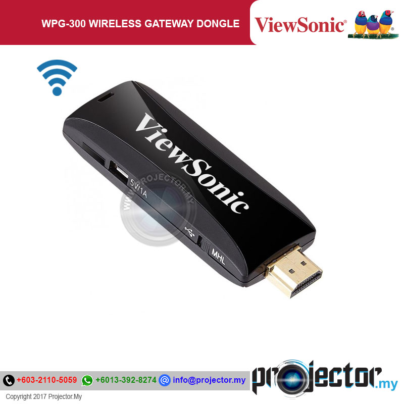 Viewsonic Viewsync WPG-300 Wireless Gateway Dongle