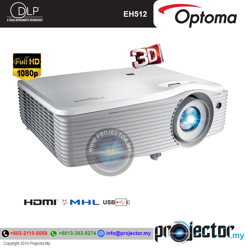 Optoma EH512 Full HD 3D Projector