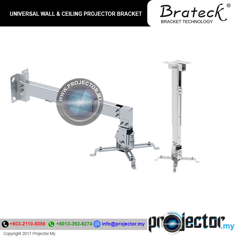 Brateck PRB-2G Universal Wall & Ceiling Projector Mount/Bracket