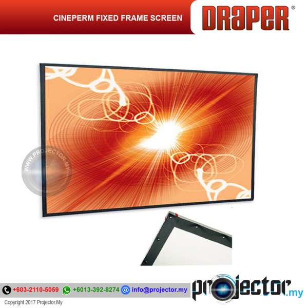 Draper Cineperm 16:9 HDTV Format Fixed Screen WSL