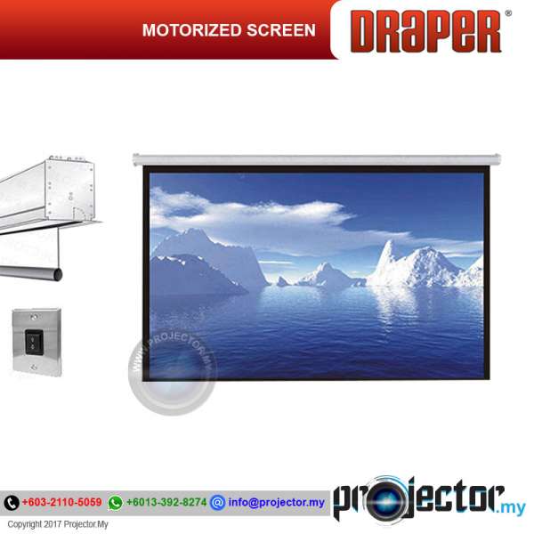 Draper Motorized Screen 7’ X 7’