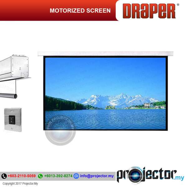 Draper Targa Motorized Screen 8’ x 10’