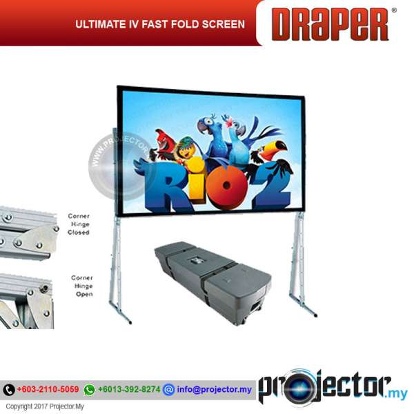 Draper Ultimate IV Folding Screen 4:3 NTSC Format (Surface Only)