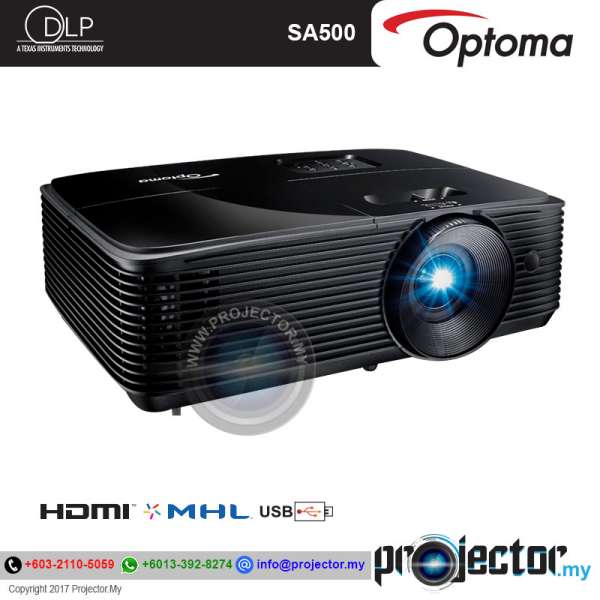Optoma SA500 SVGA 3600 Lumens Projector
